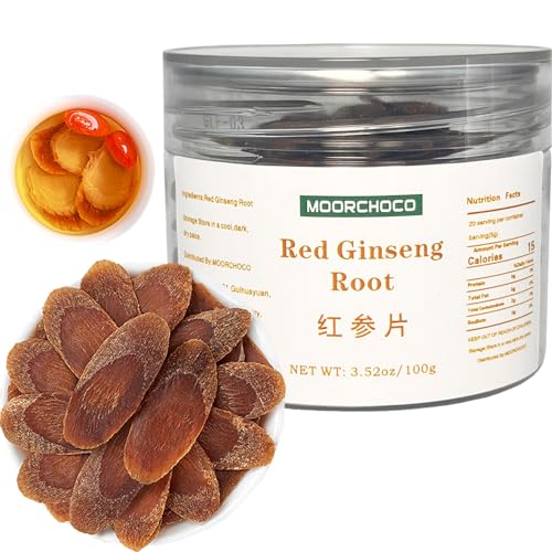 natural ginseng slices for wellness