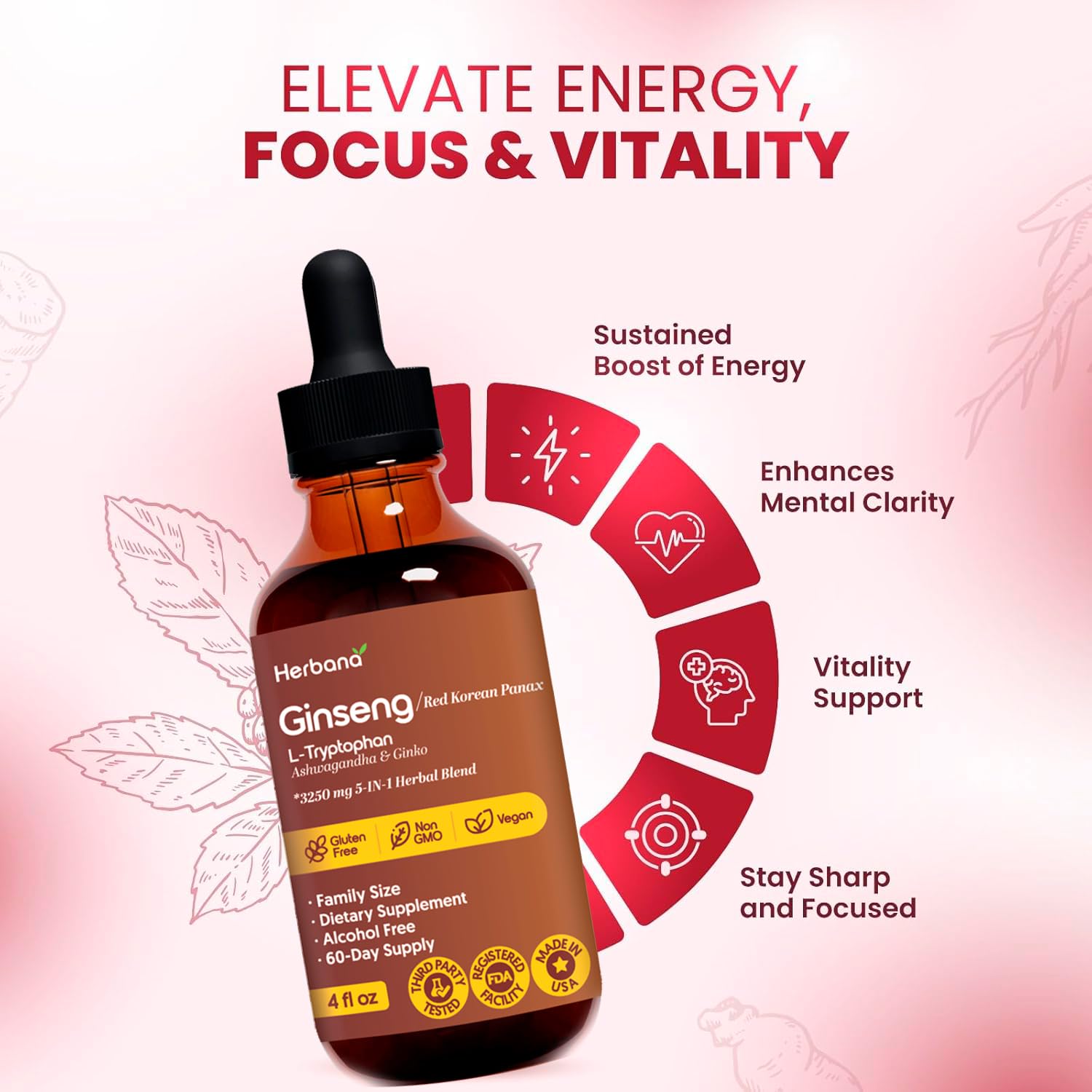 natural ginseng supplement for energy