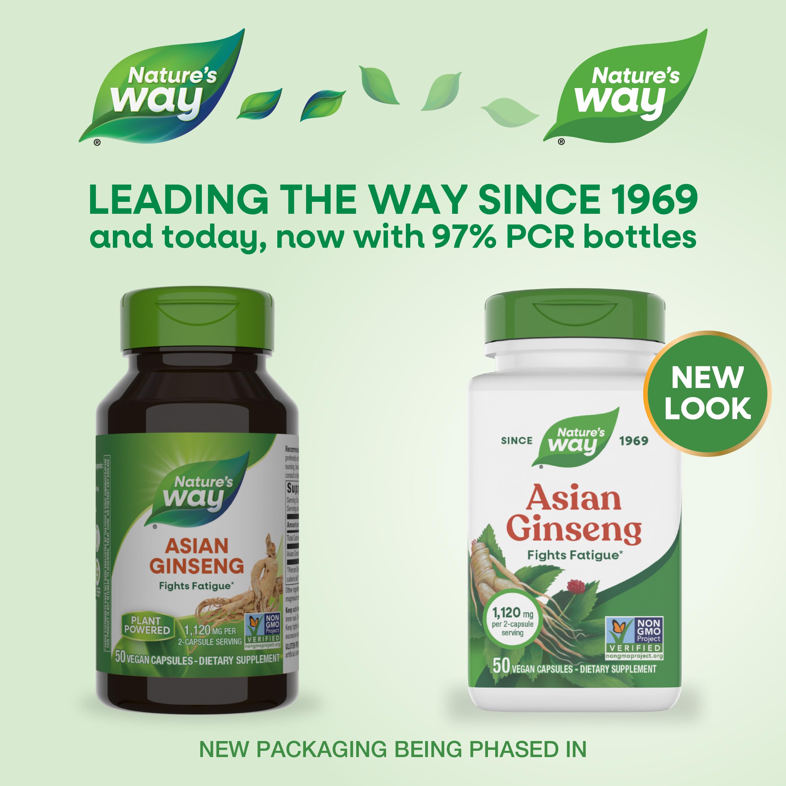 Natural ginseng supplement for vitality