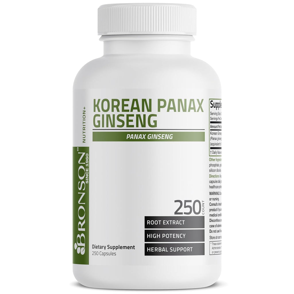 Natural ginseng supplement for vitality