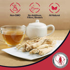 Natural ginseng tea for relaxation