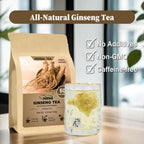Natural ginseng tea for relaxation