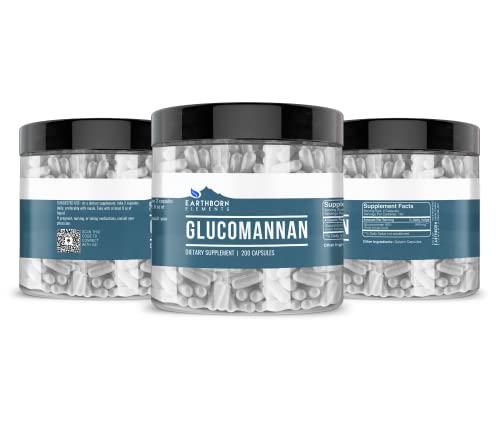 Natural glucomannan for balanced nutrition