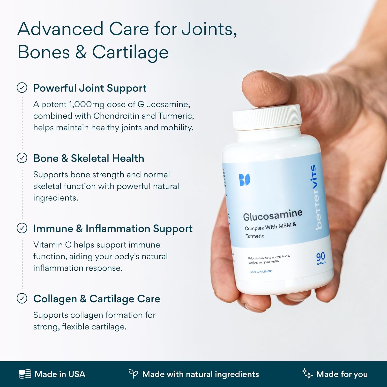 natural glucosamine chondroitin capsules