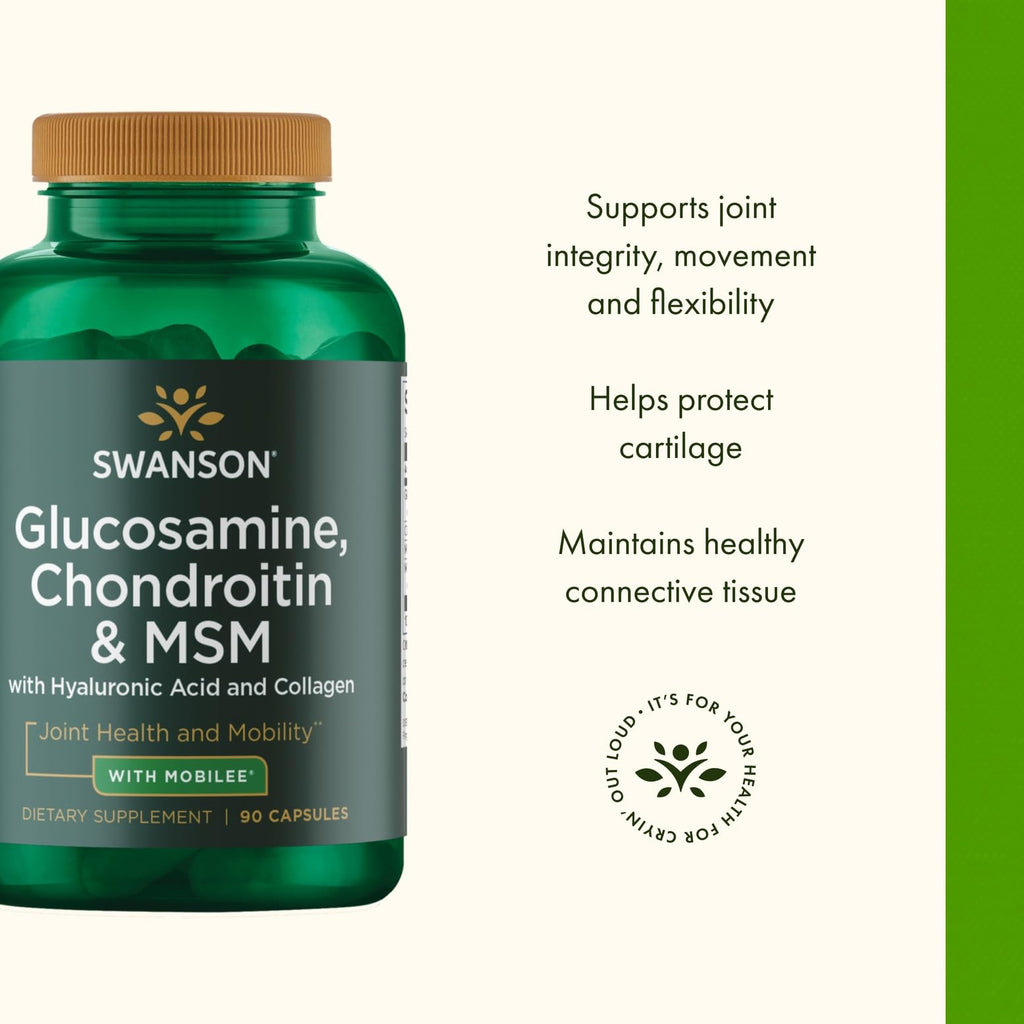 natural glucosamine chondroitin MSM supplement