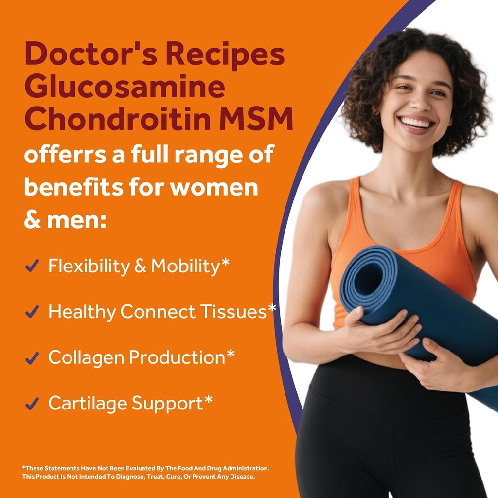natural glucosamine chondroitin msm supplement