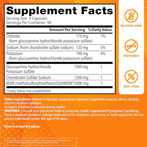 natural glucosamine chondroitin supplement