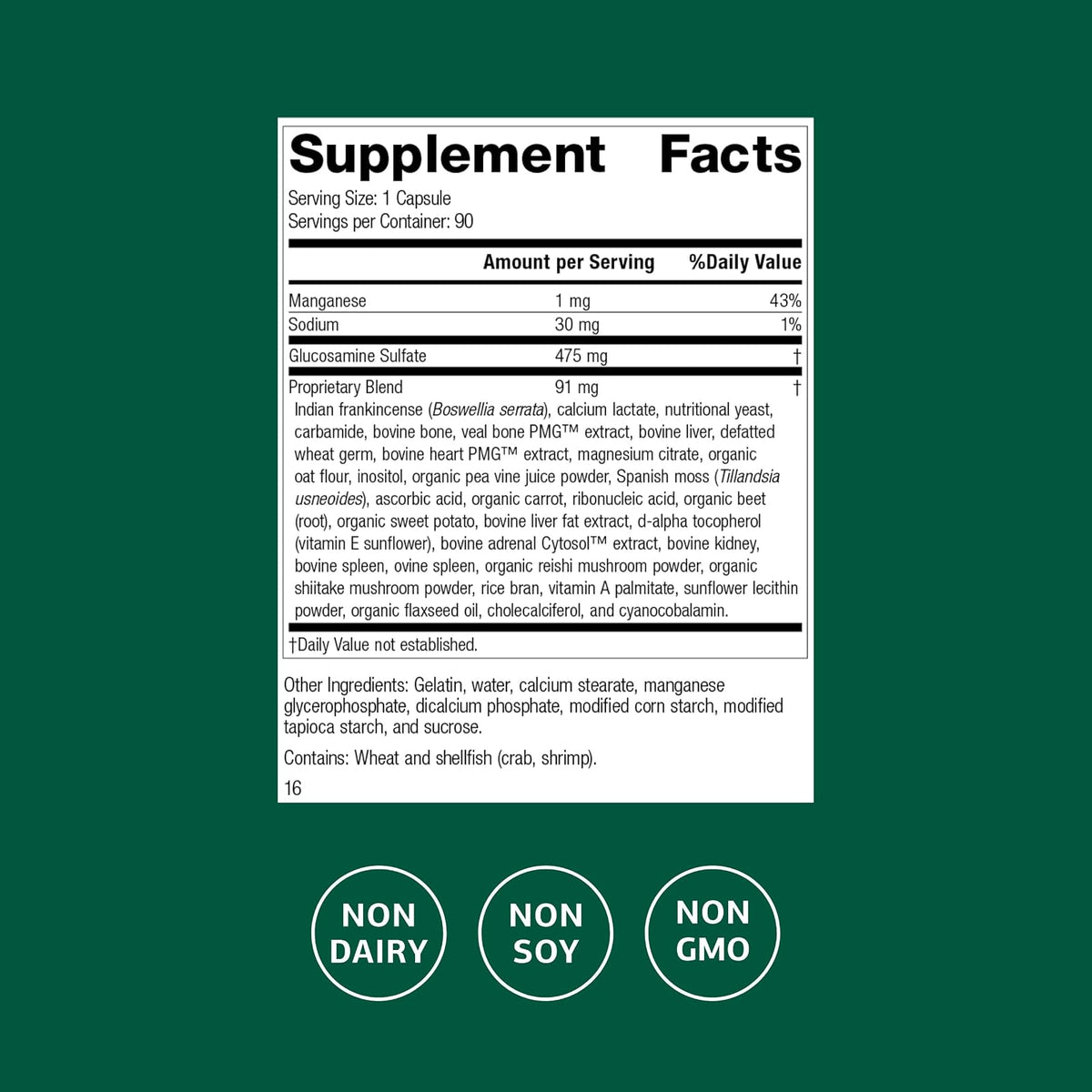 natural glucosamine chondroitin supplement