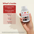 Natural glucosamine chondroitin supplement