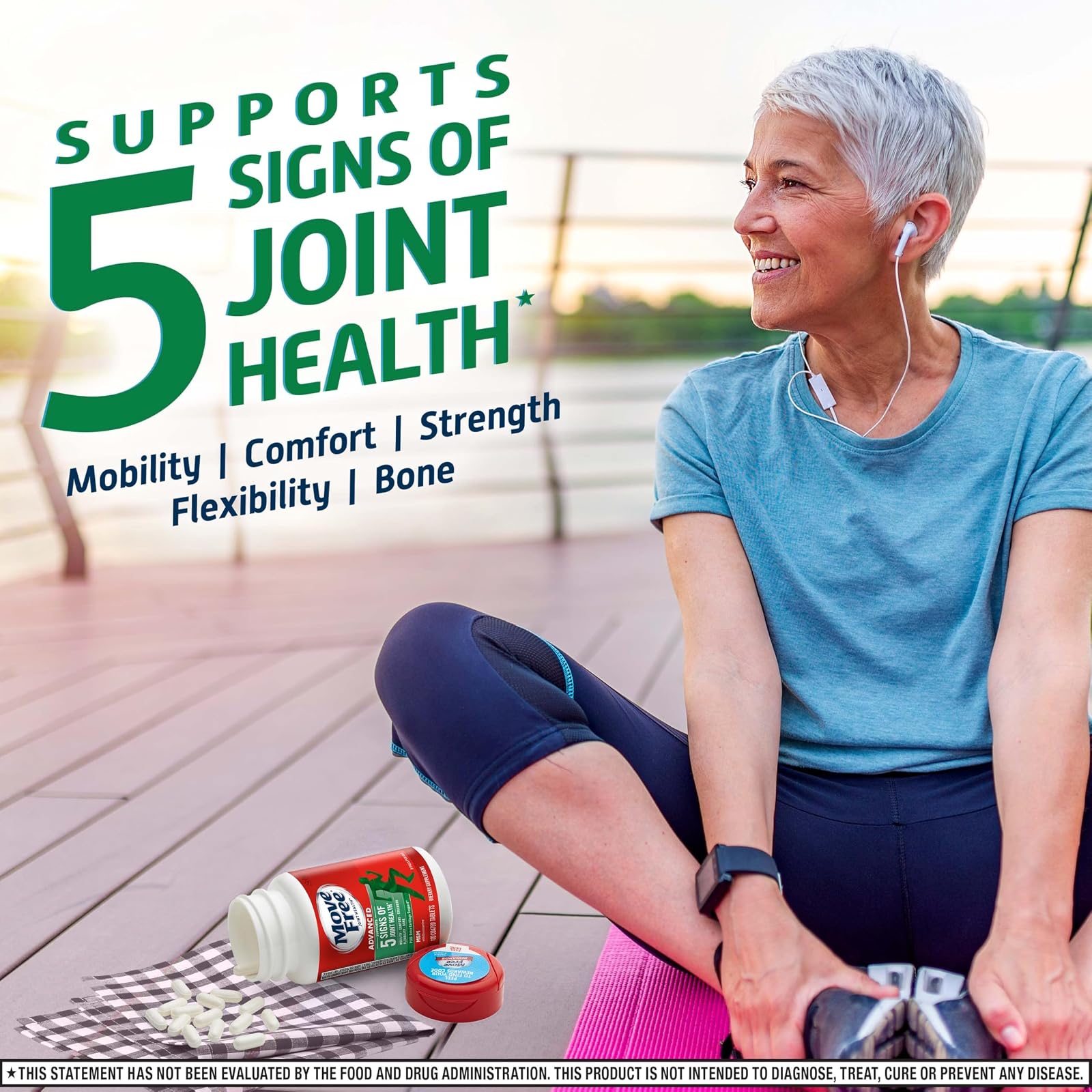 Natural glucosamine for active lifestyle