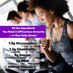 Natural glucosamine for active lifestyle
