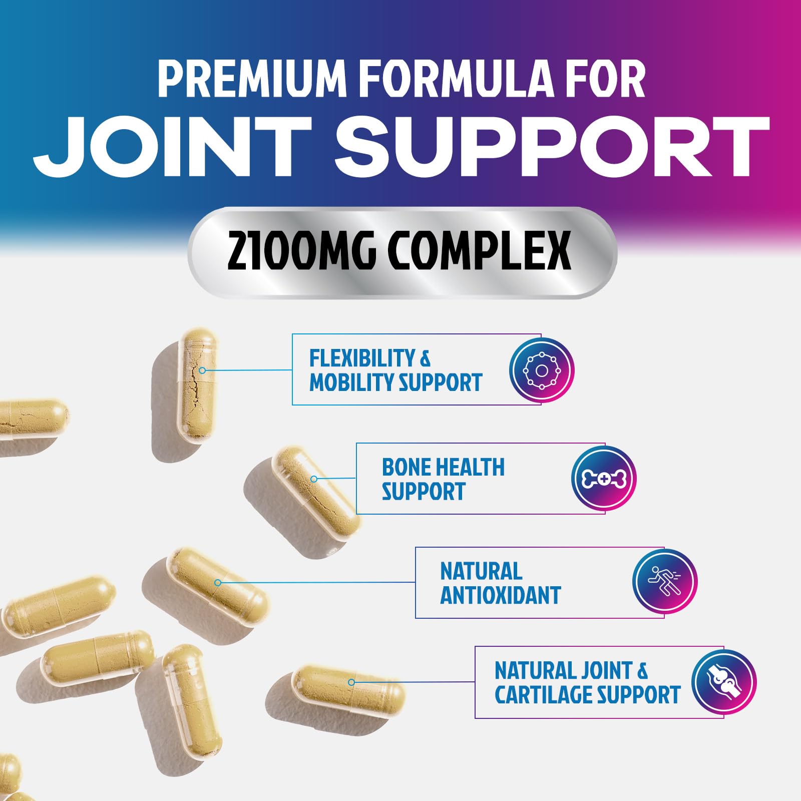 Natural glucosamine for active lifestyle