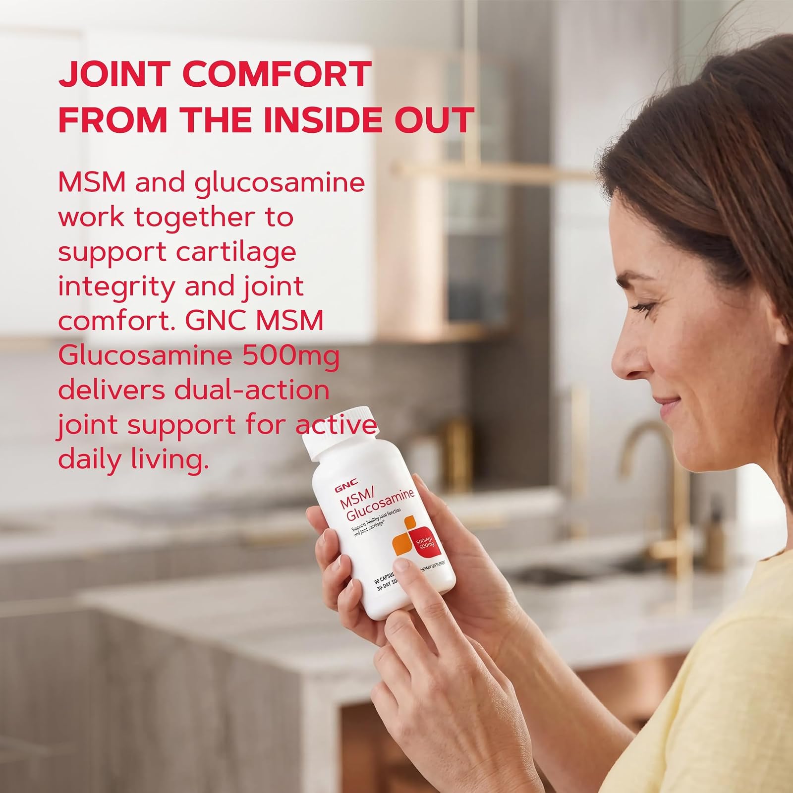 Natural glucosamine for healthy joints