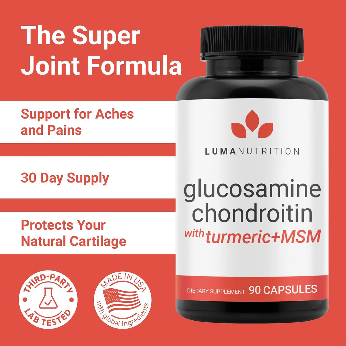 natural glucosamine for joint comfort