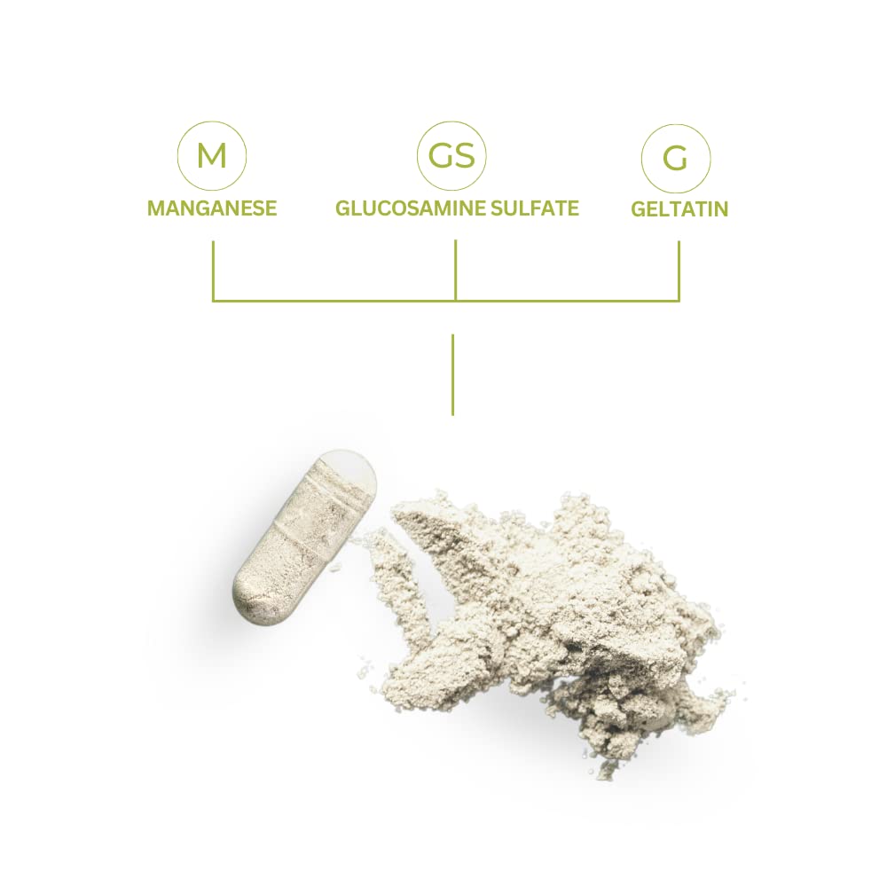 Natural glucosamine for joint comfort