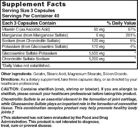 natural glucosamine for joint health