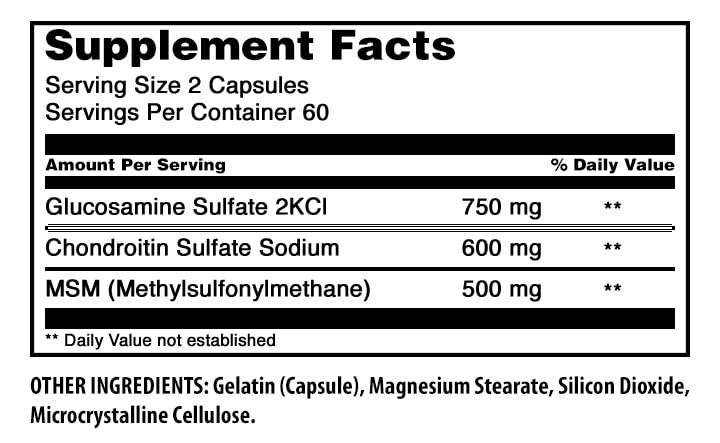 natural glucosamine for joint health