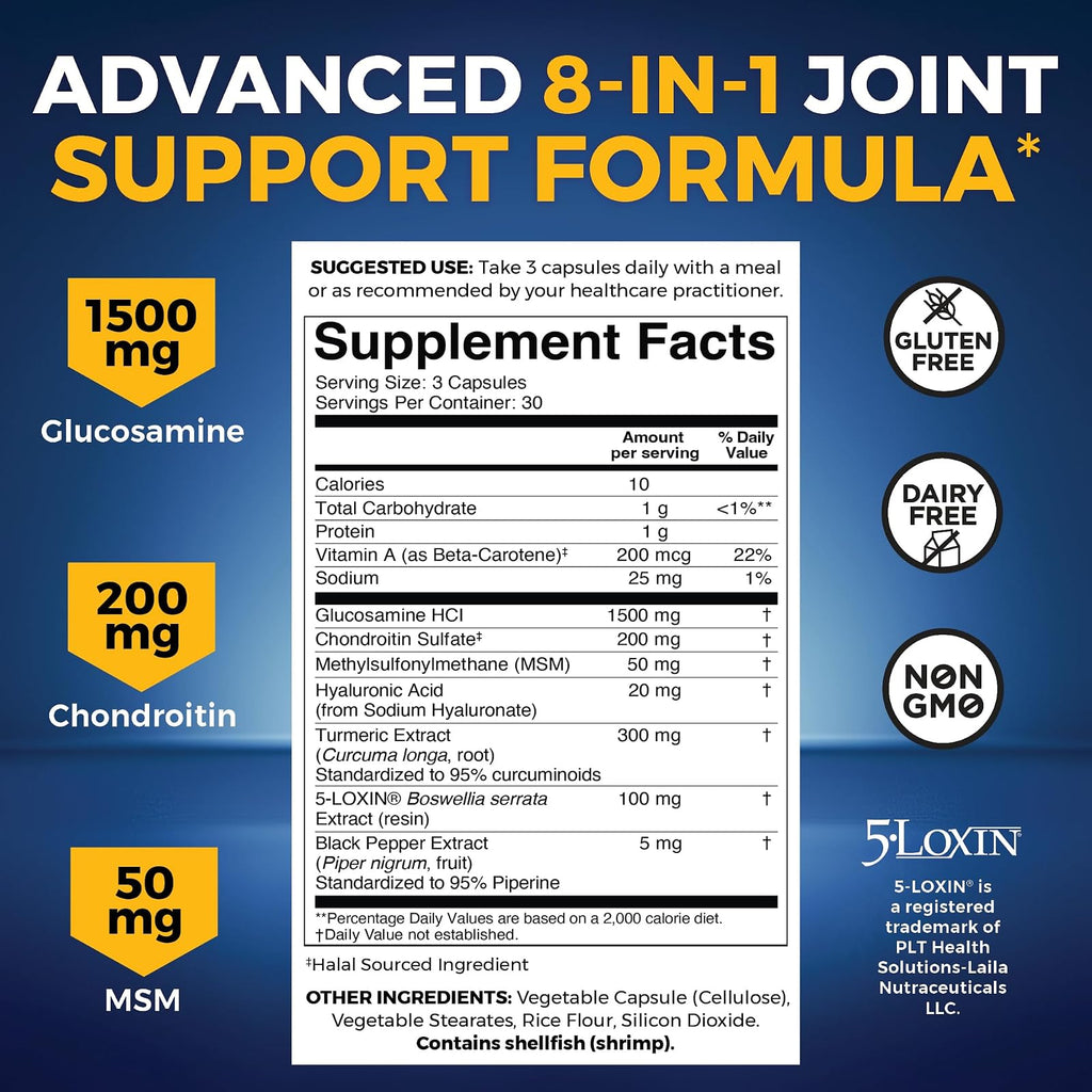 natural glucosamine for joint health