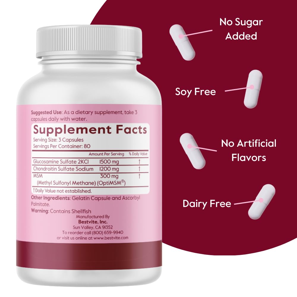 natural glucosamine for joint health
