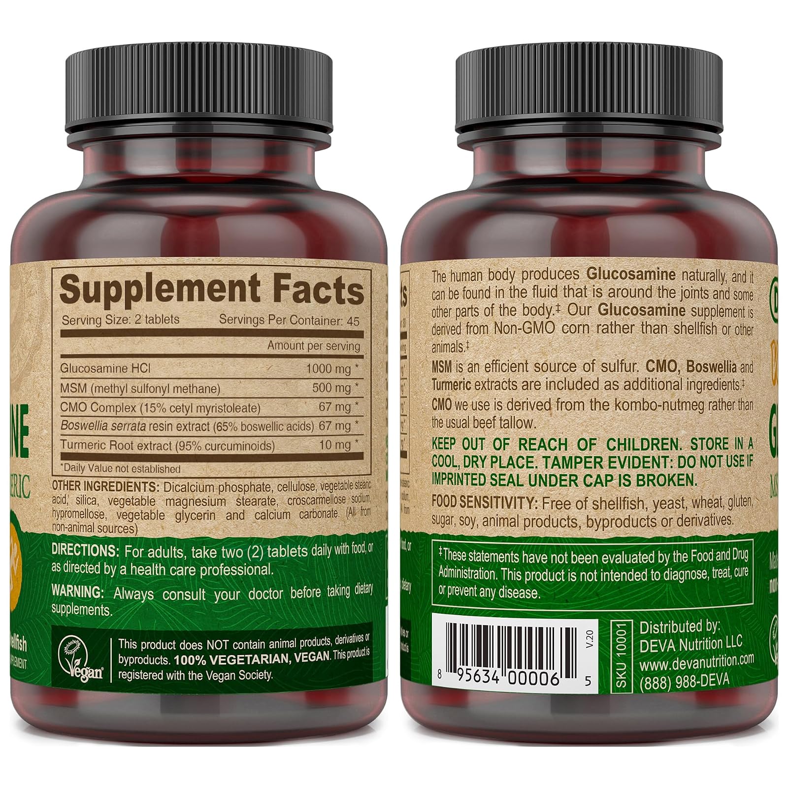 natural glucosamine for joint health