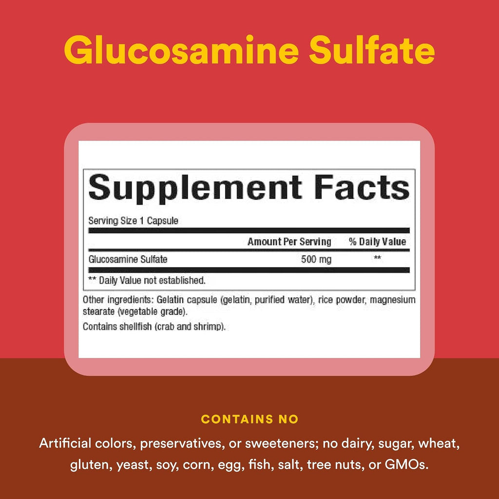 natural glucosamine for joint health