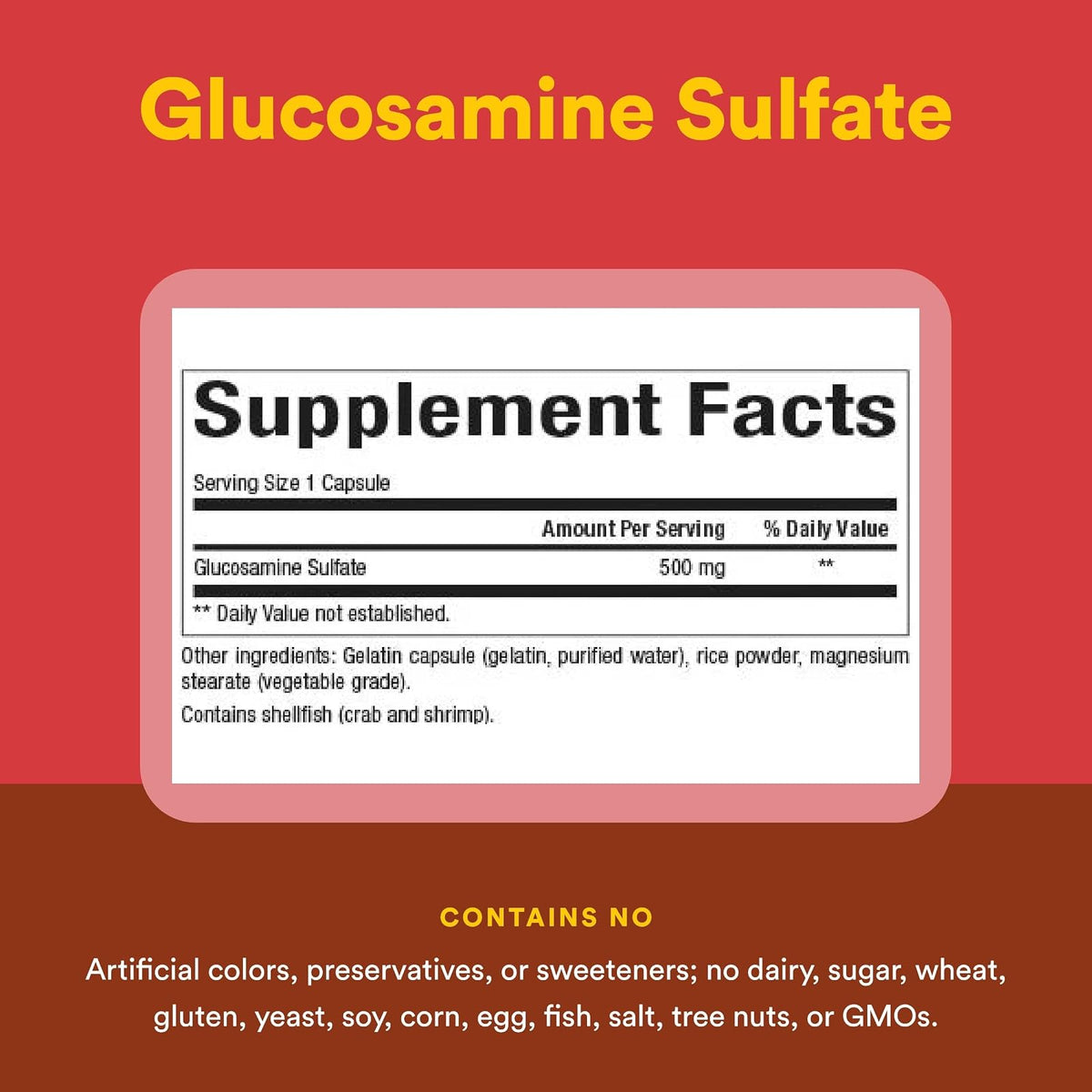 natural glucosamine for joint health