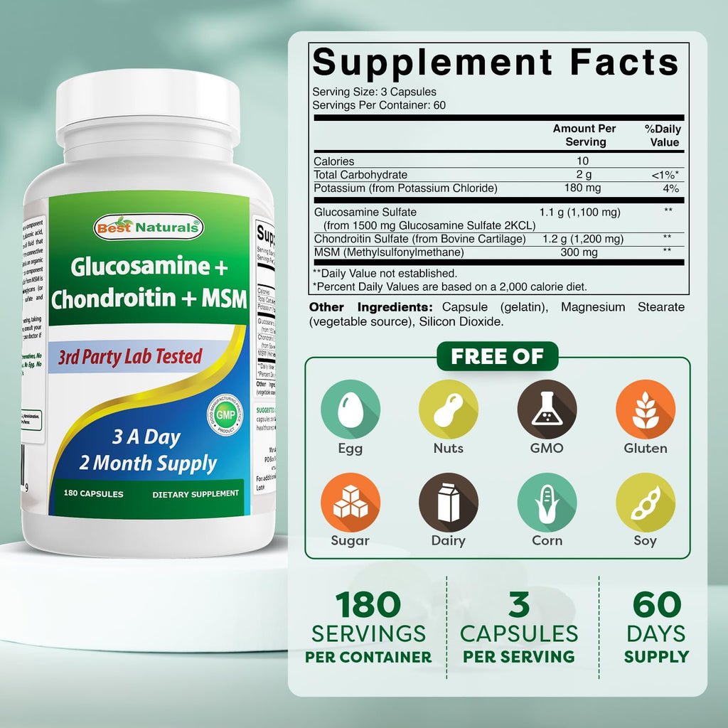 natural glucosamine for joint health