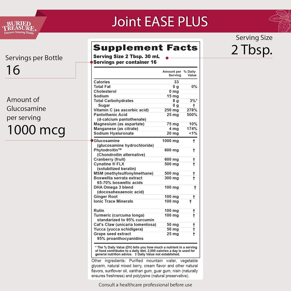 natural glucosamine for joint health