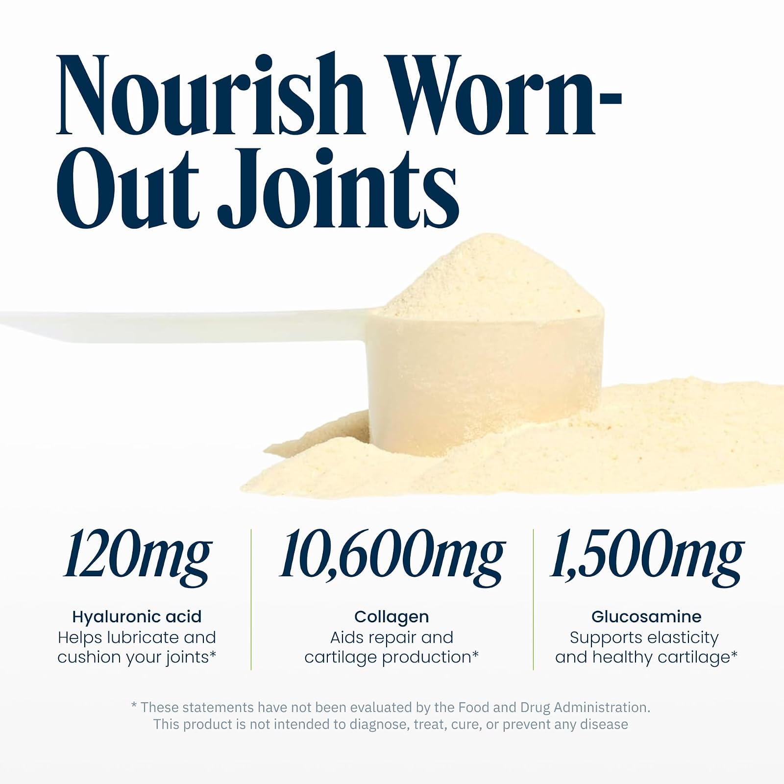 Natural glucosamine for joint health