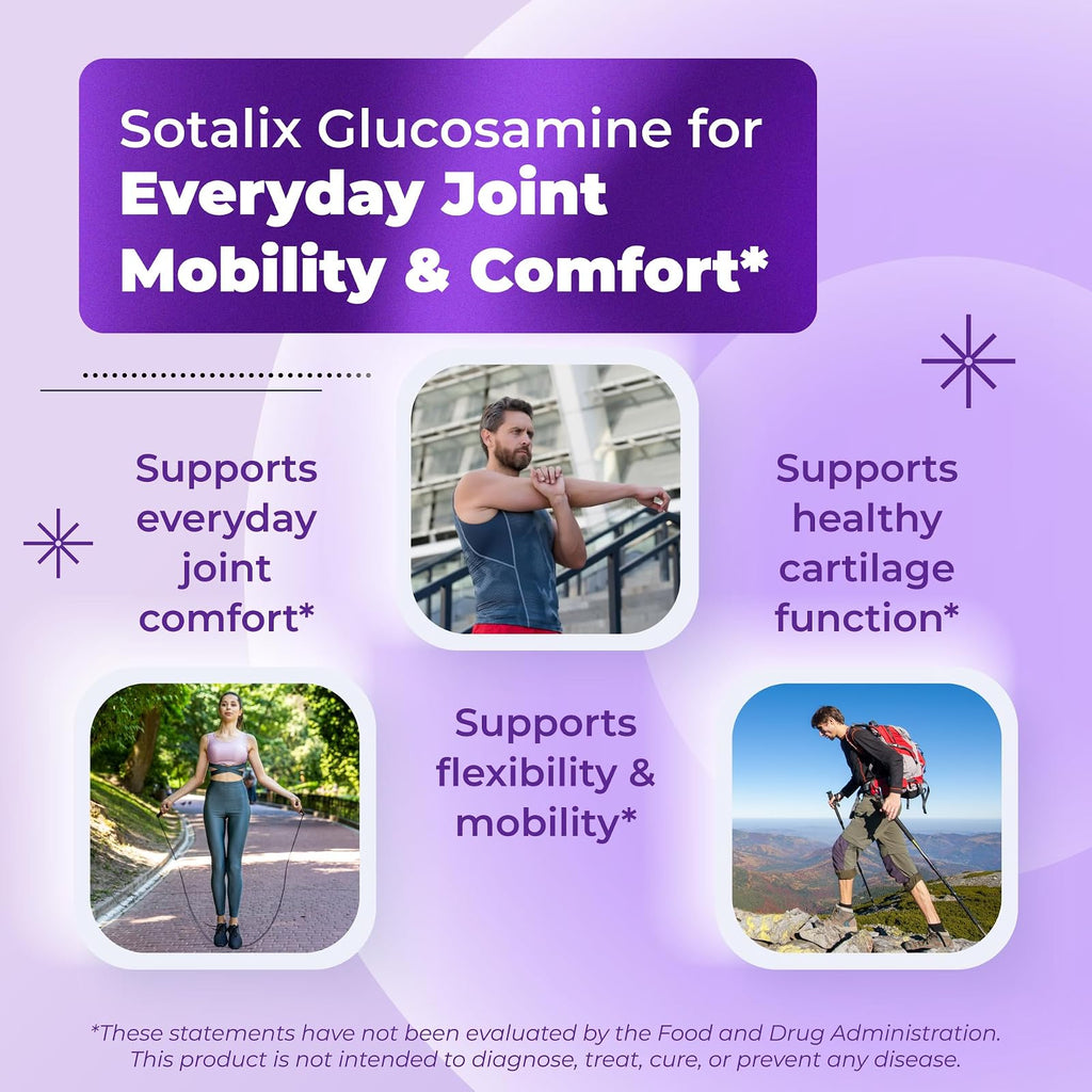 Natural glucosamine for mobility improvement