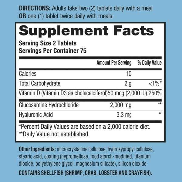 natural glucosamine for mobility support