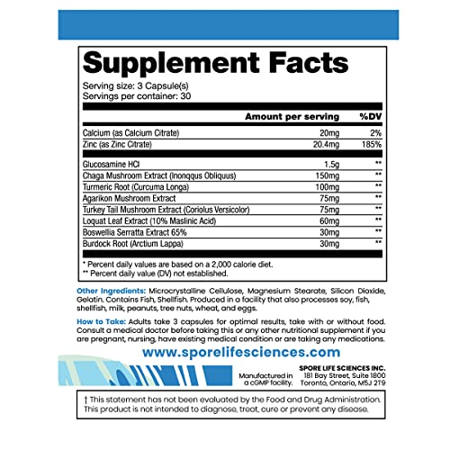 natural glucosamine from mushrooms