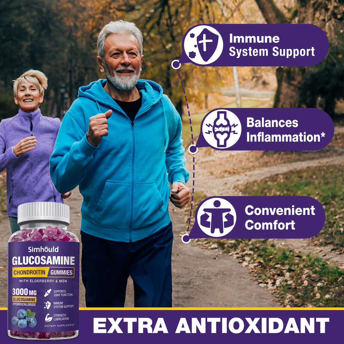 natural glucosamine gummies for mobility