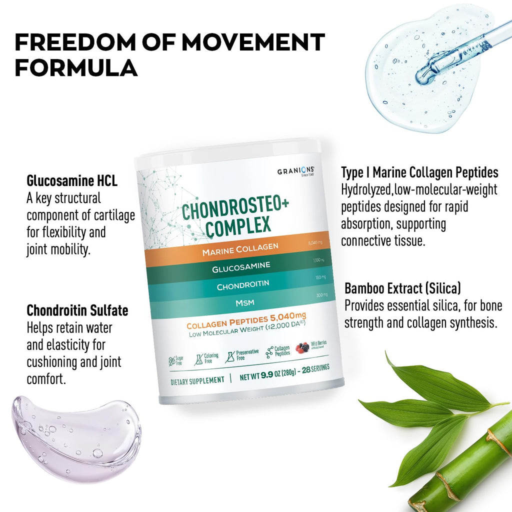 natural glucosamine powder for mobility