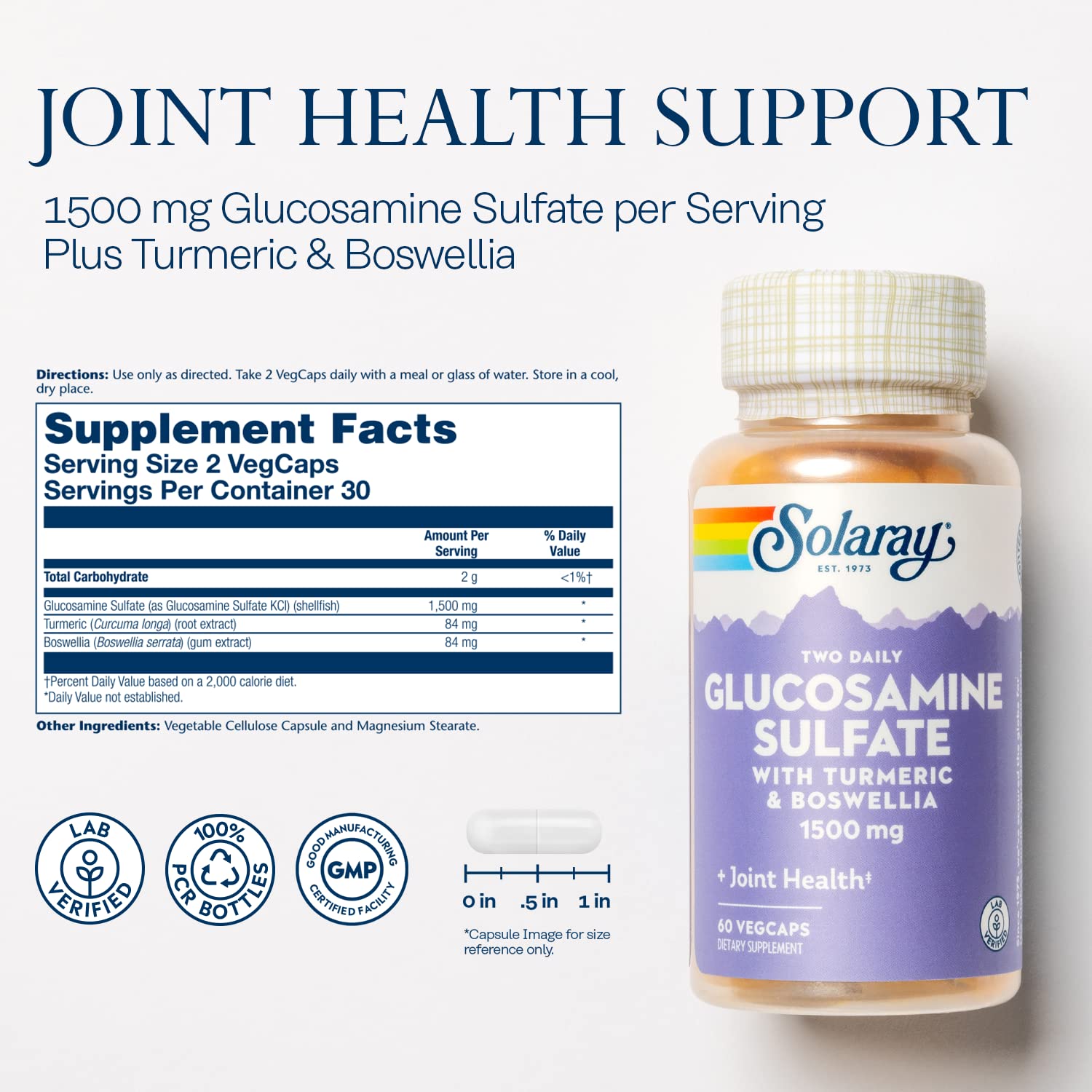 natural glucosamine supplement for mobility
