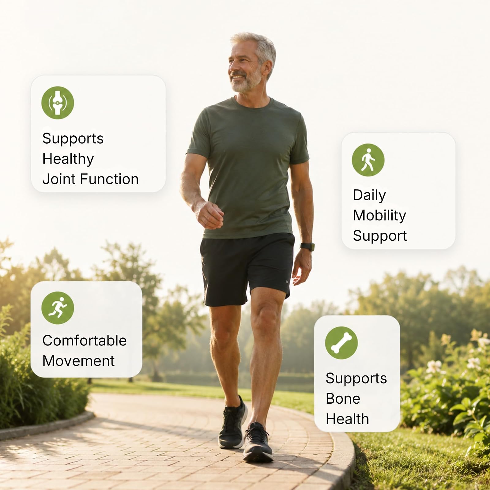 natural glucosamine with MSM benefits