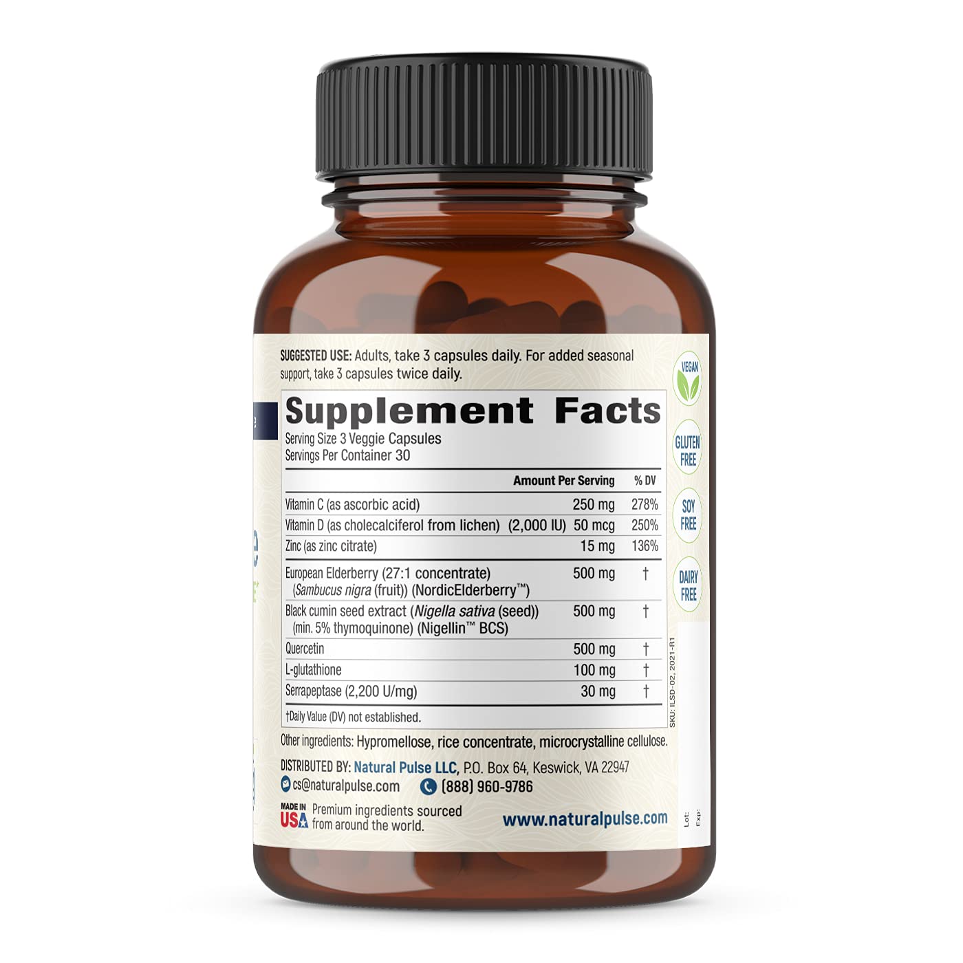 Natural glutathione for wellness