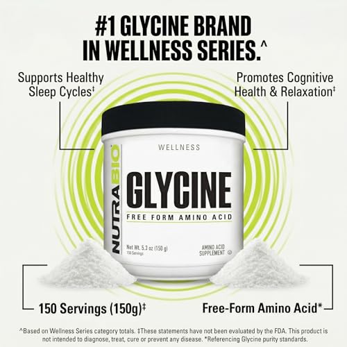 natural glycine powder for stress relief