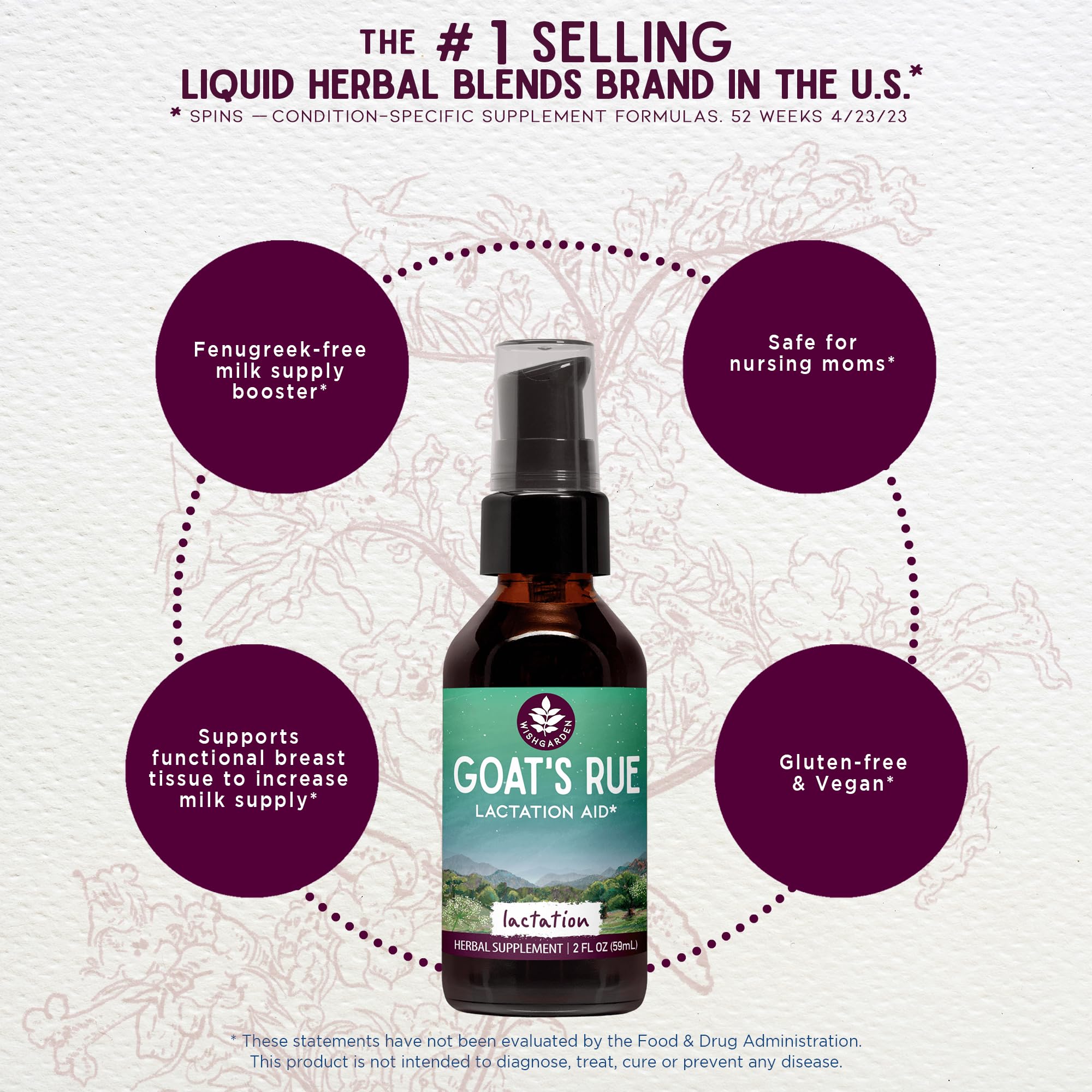 natural goat's rue for lactation