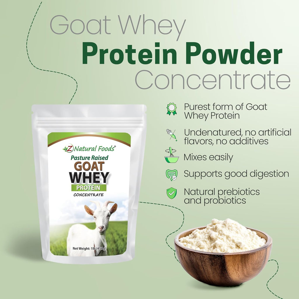 natural goat whey protein concentrate