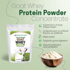 natural goat whey protein supplement