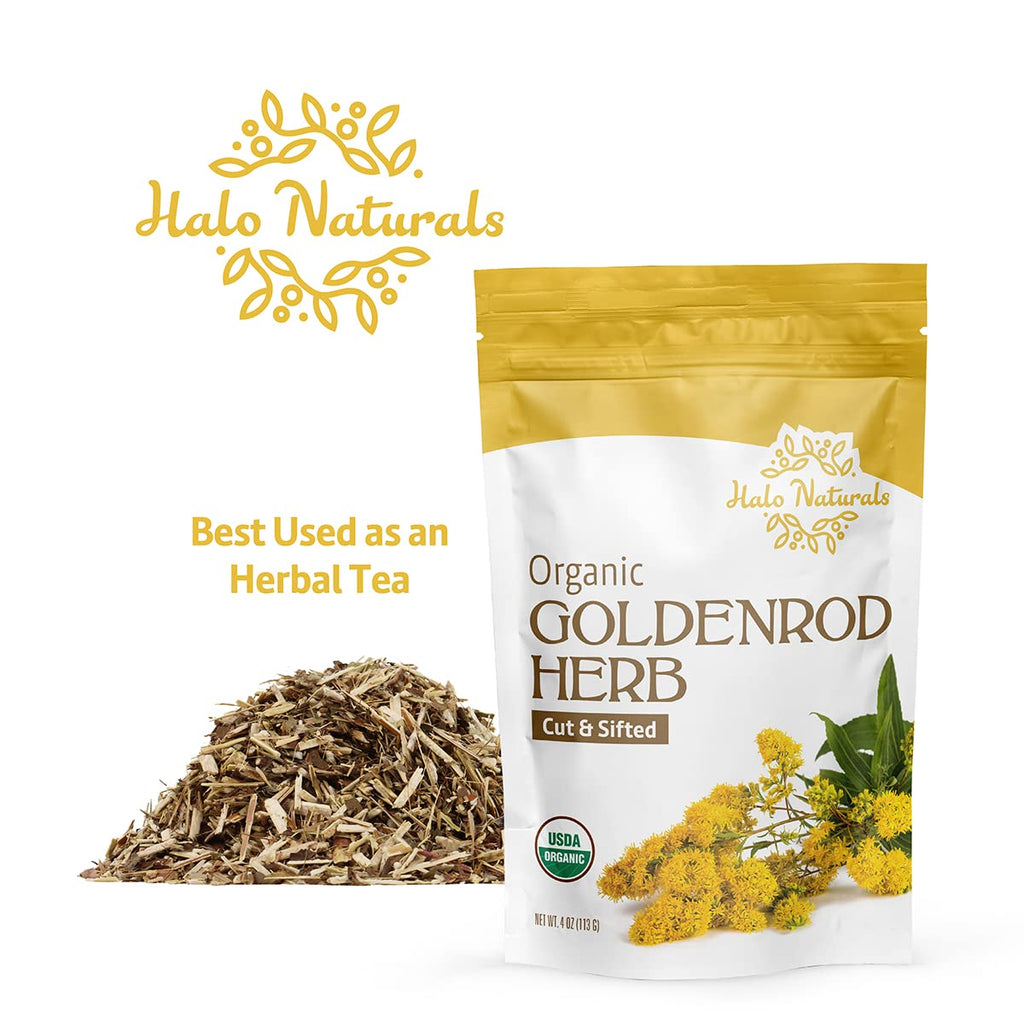natural goldenrod for soothing tea