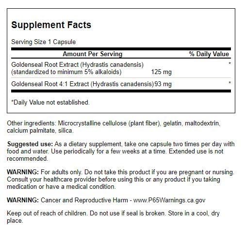 natural goldenseal root benefits