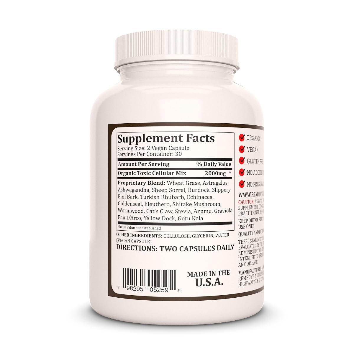 natural gotu kola herbal supplement
