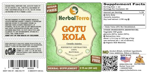 natural gotu kola liquid extract