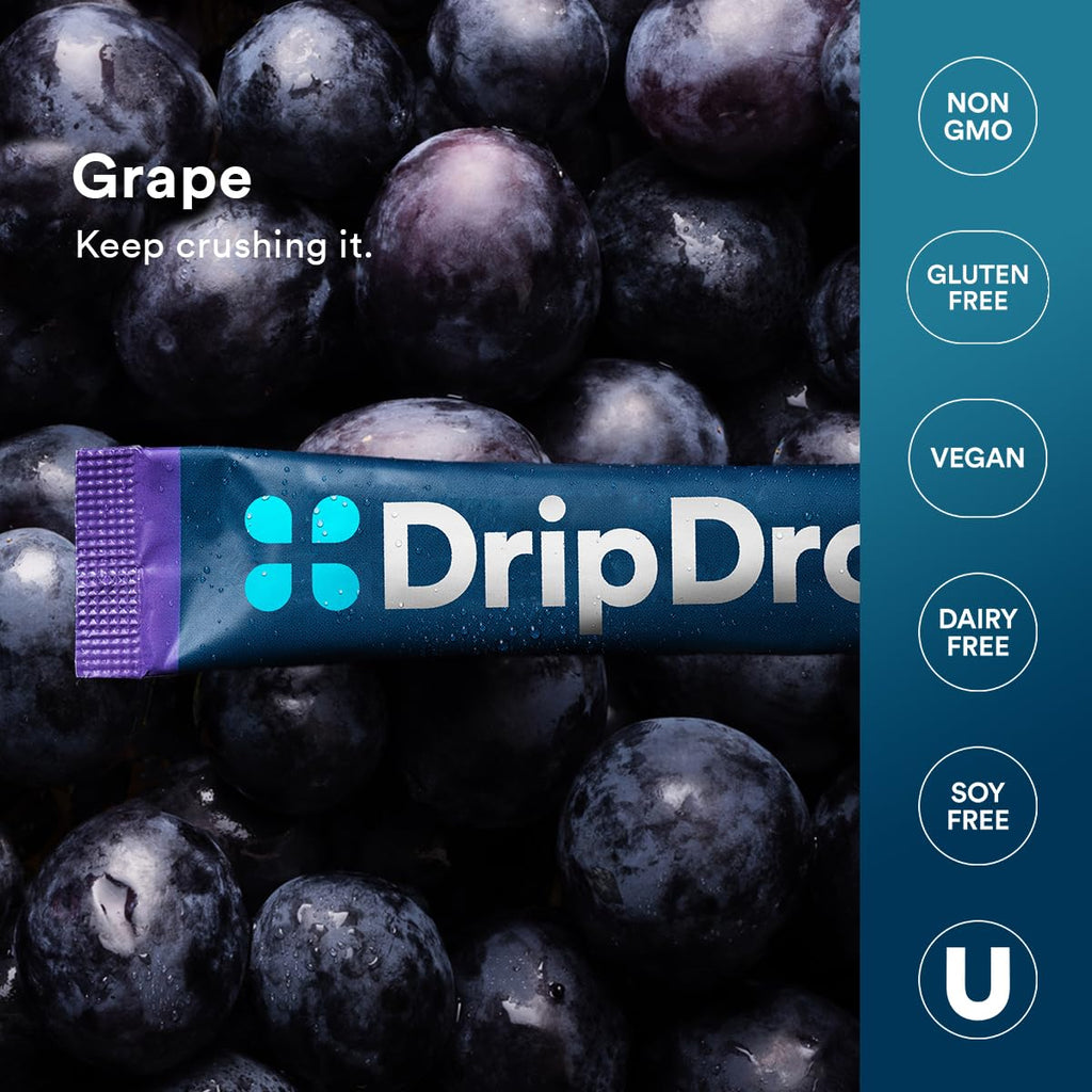 natural grape electrolyte drink mix