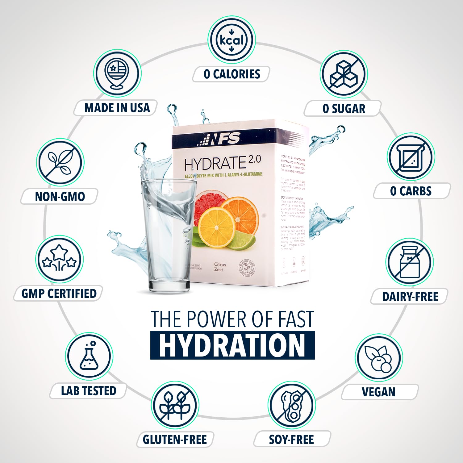 natural grape flavour hydration solution