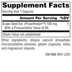 natural grape seed extract capsules
