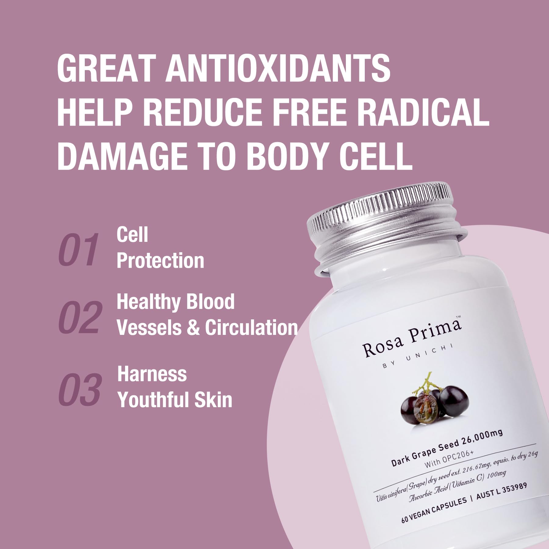 natural grape seed extract supplement