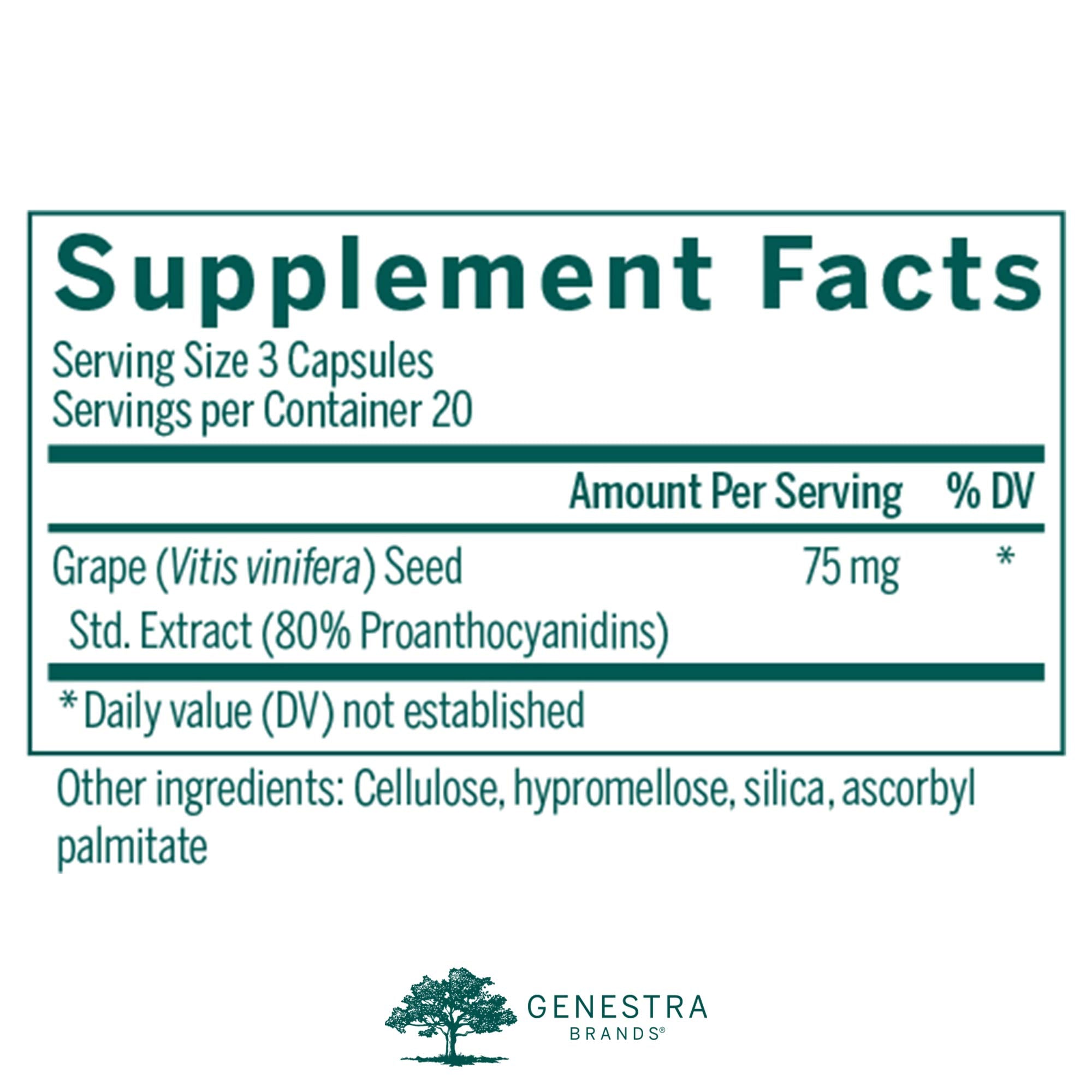 natural grape seed extract supplement